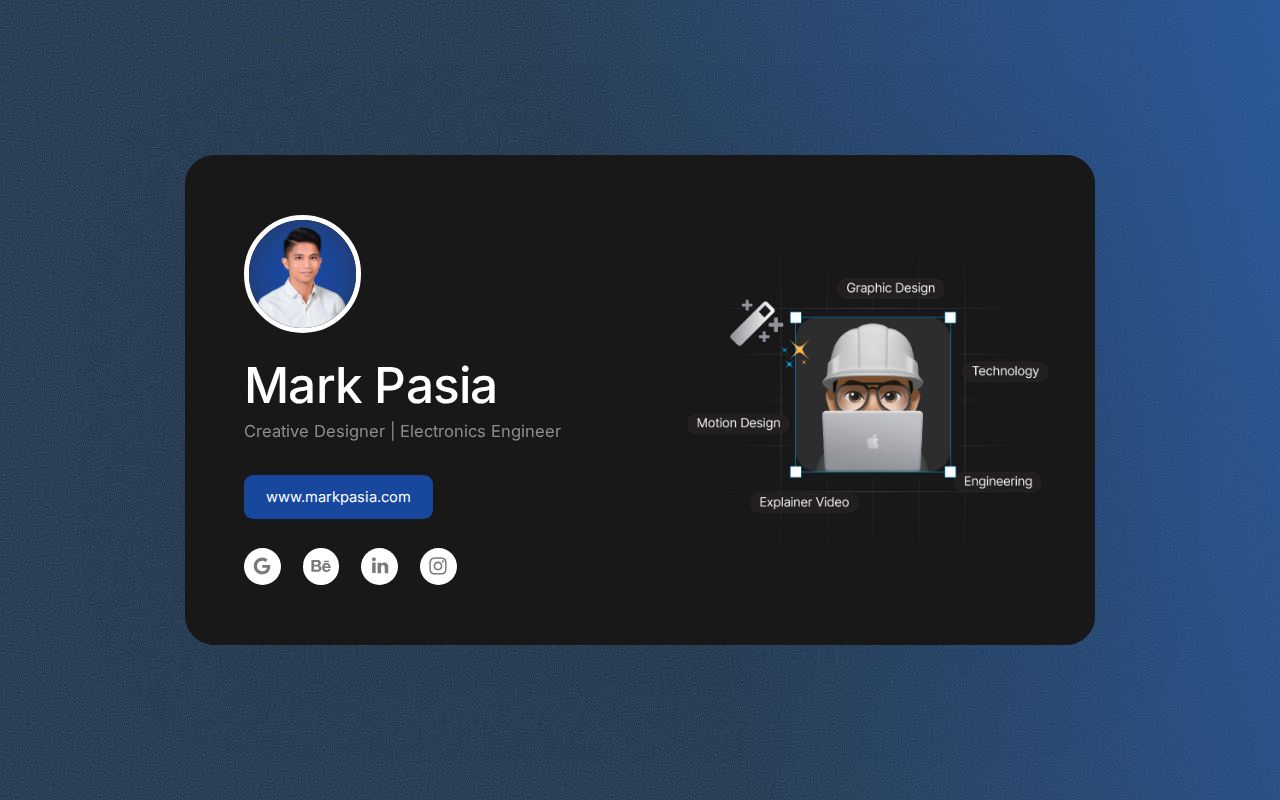 Mark Pasia - Creative Designer